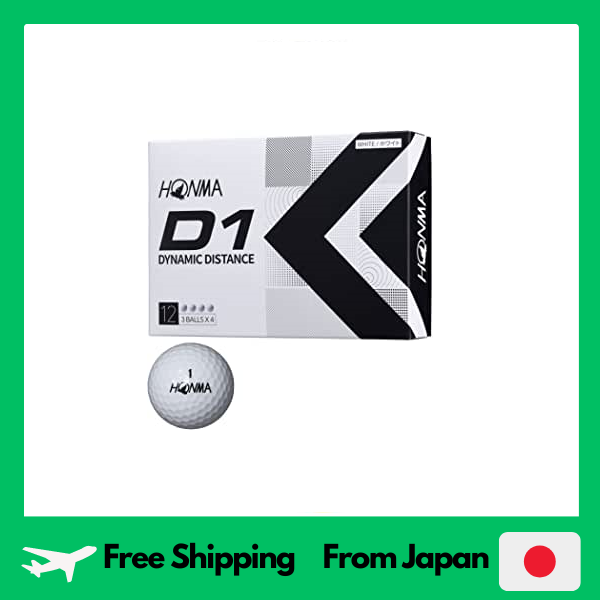 Honma Golf 2022 D1 Ball BT2201 White FF | Lazada PH