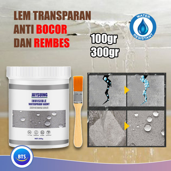 Lem Transparan Jaysuing Anti Bocor Dan Rembes 100gr 300gr | Lazada Indonesia