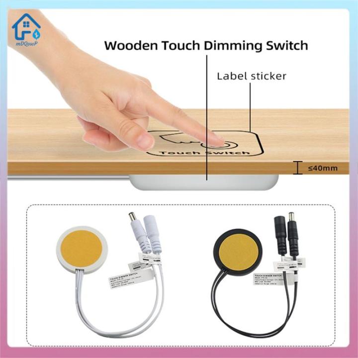 Wood Panel LED Touch Sensor Dimmer Switch Hidden Switch Touch Switch ...