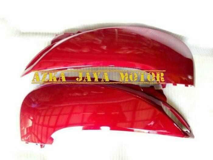 Body scoopy fi merah marun / cover body samping Honda Scoopy fi tahun ...