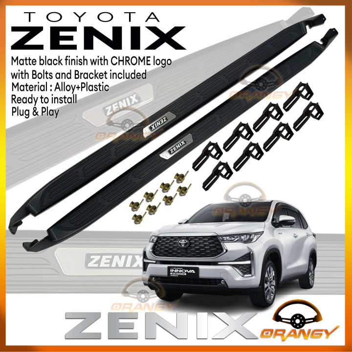 Toyota Innova Zenix 2023 to 2024 OEM Stepboard Black Step board ( car ...