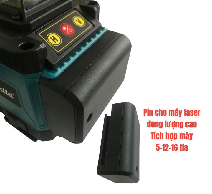 Pin Máy Bắn Cốt, Máy Cân Bằng Tia Laser dạng gài, Pin cho máy laser 2 ...