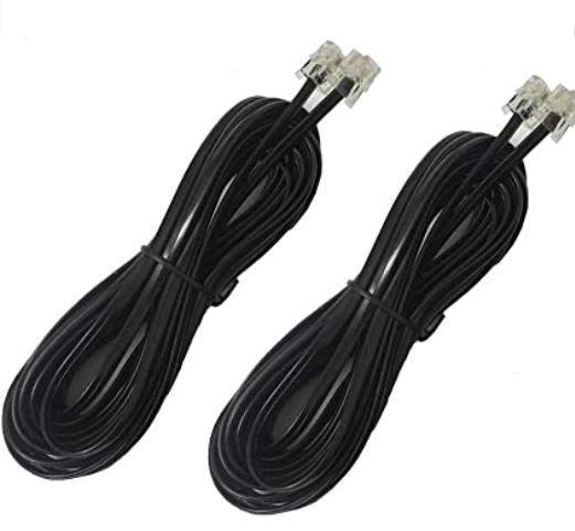 Telephone Wire With Rj 11 both ends for Globe,PLDT,FAX Machine etc ...