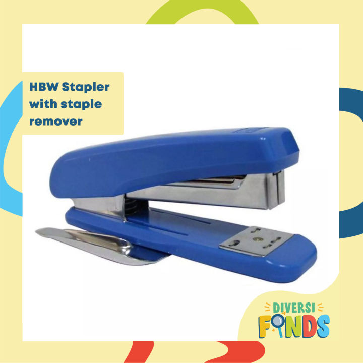 HBW or JOY Stapler / Staple Machine w/ Staple Wire Remover 9949-1 Big ...