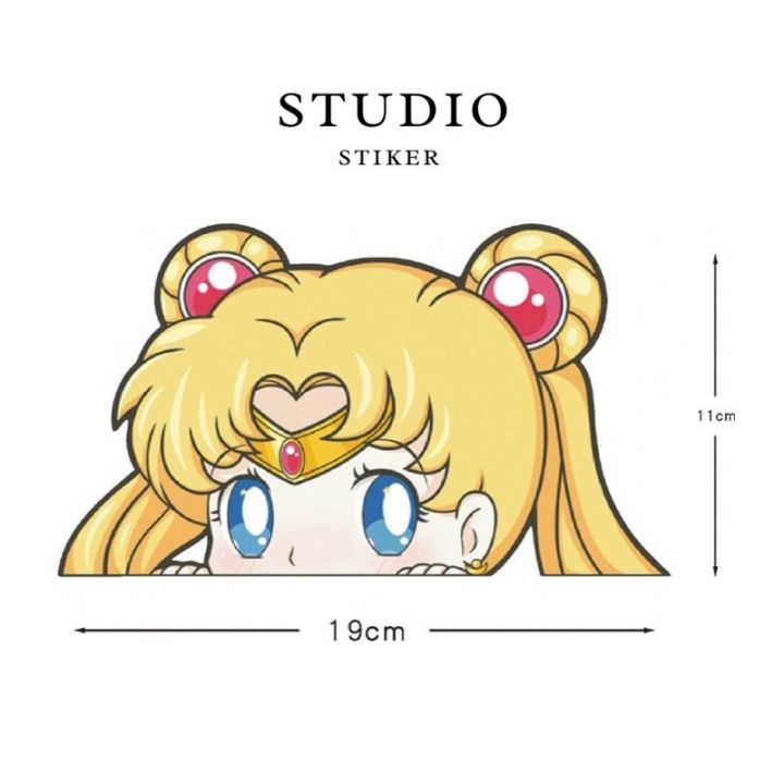 Stikerstudio - Stiker Mobil Anime Sailor Moon / Sticker Mobil ...