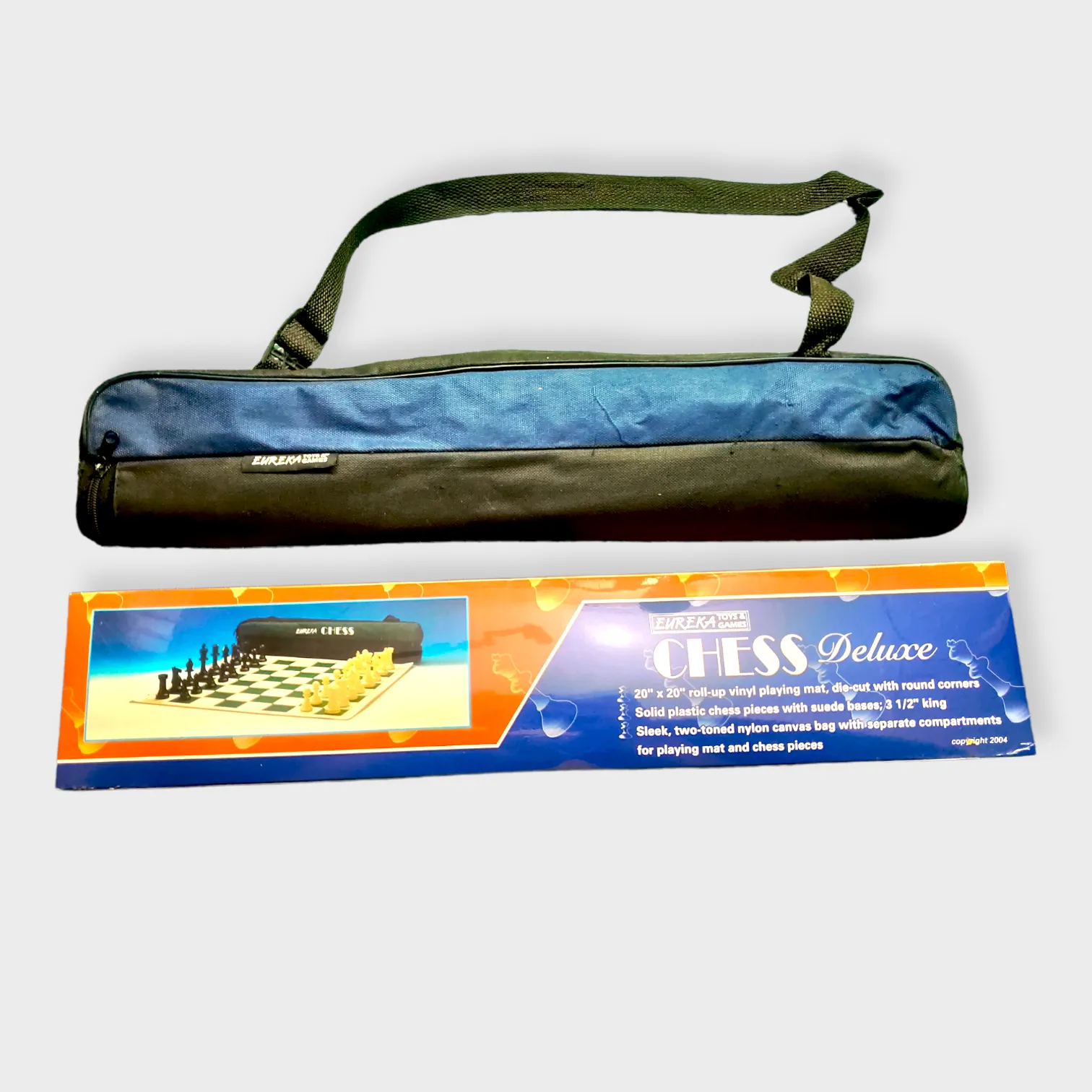 Eureka Chess Set Deluxe ORIGINAL | TOURNAMENT size 20x20in! Vinyl Chess ...