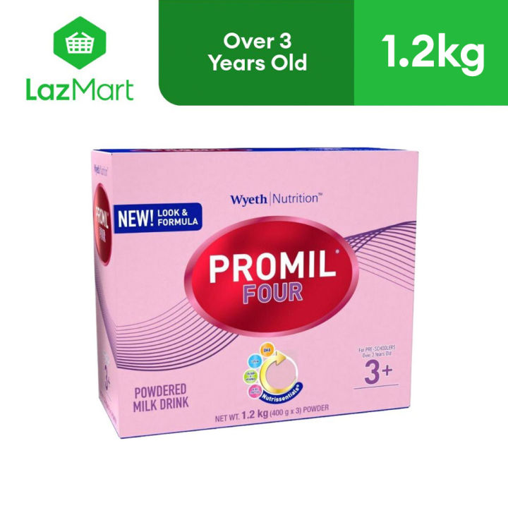 Wyeth® PROMIL® FOUR Powdered Milk Drink for Pre-Schoolers Over 3 Years ...