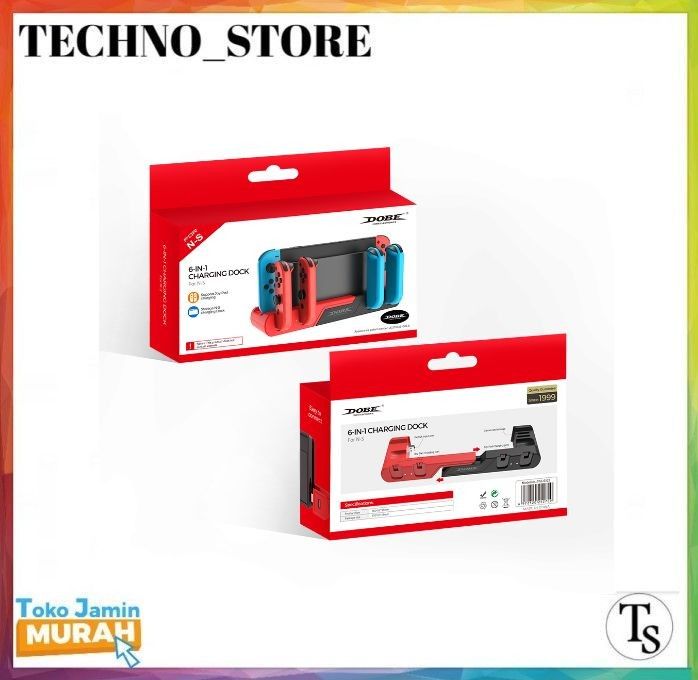 Dobe Charging dock LED Nintendo Switch Joycon Joypad Controller 0122 ...