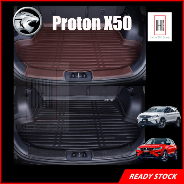 Proton X50 Rear Car Boot Cargo Compartment Carpet Leather Protector ...