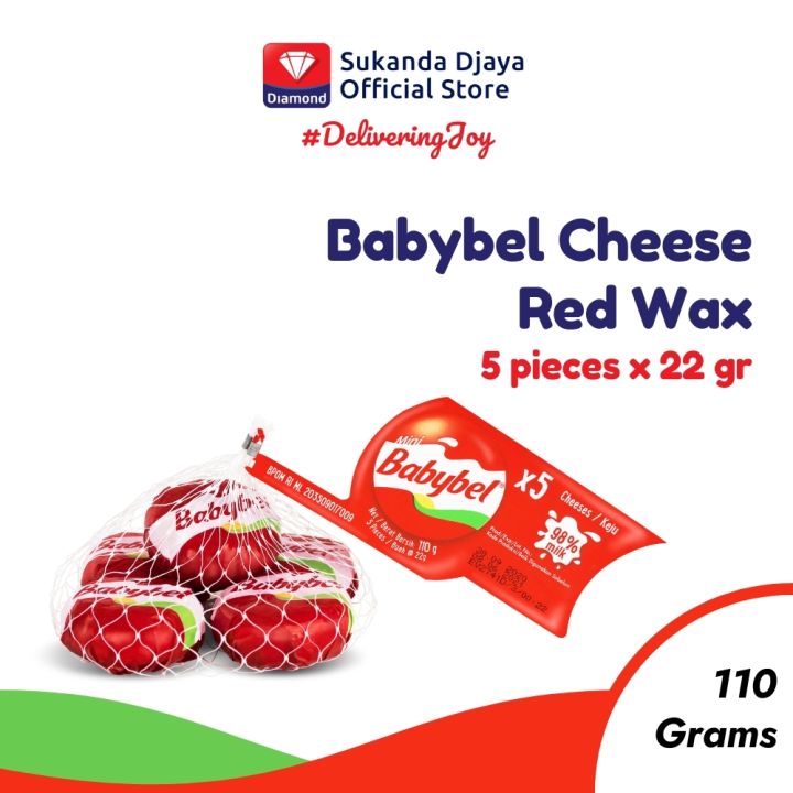 Keju Babybel Cheese Red Wax (Isi 5 Pcs) | Lazada Indonesia