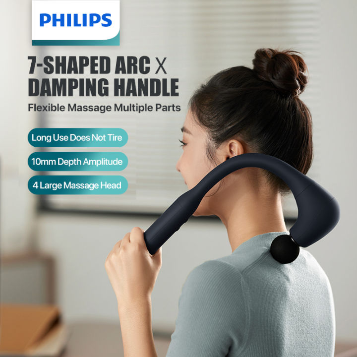 Philips Massage Gun 7-shaped ARC Shock Absorption Handle Massage Gun ...