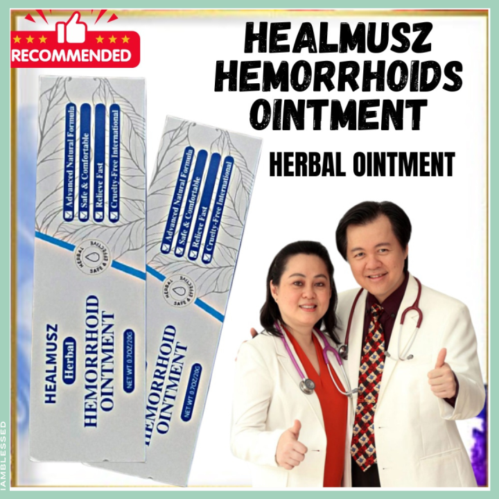 Original Authentic Healmusz Herbal Hemorrhoid Ointment Natural Herbs ...