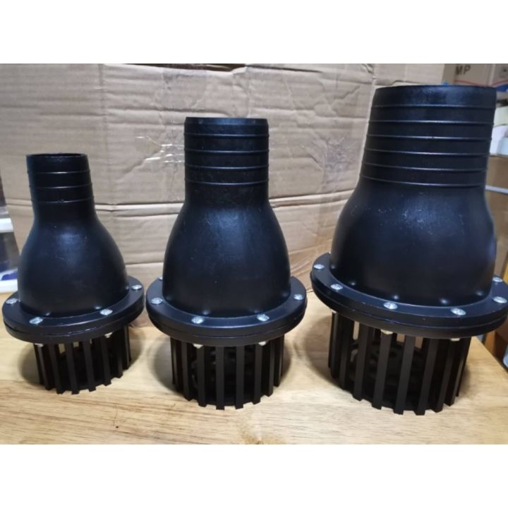 WATER PUMP FOOT VALVE BLACK PVC 2"/ 3" / 4" FIT FOR SUCTION HOSE AND ...