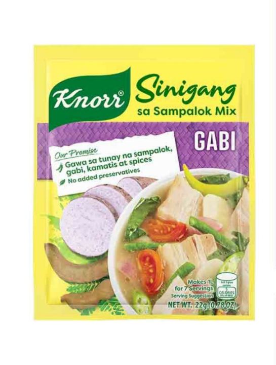 Knorr Sinigang Mix sa Sampalok With Gabi 22g | Lazada PH