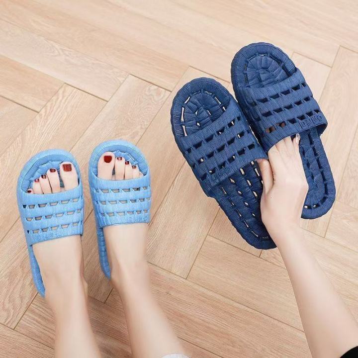 4A Shop men s shoes Bathroom Slippers Hollow Out Anti-Slip Odor ...
