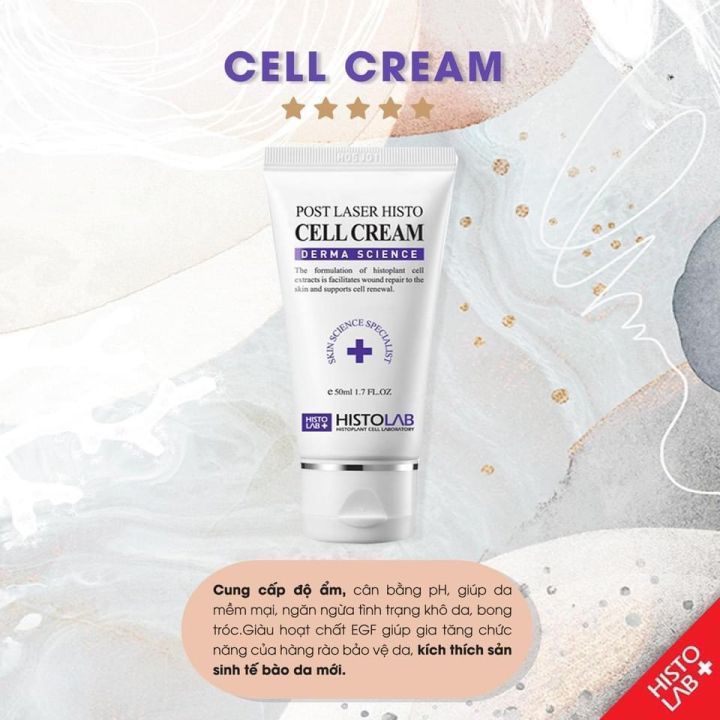CELL CREAM Kem Dưỡng Phục Hồi - Cấp Ẩm histolab - dành cho mọi loại da ...