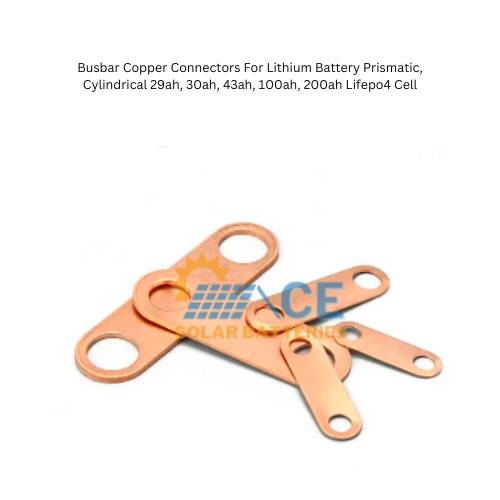 Busbar Copper Connectors For Lithium Battery Prismatic, Cylindrical ...