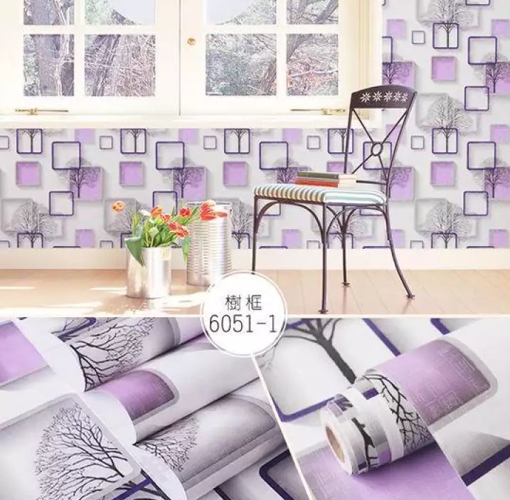 Stiker Walpaper Dinding Ukuran 45CM x 10M - Elegant Wallpaper Sticker ...
