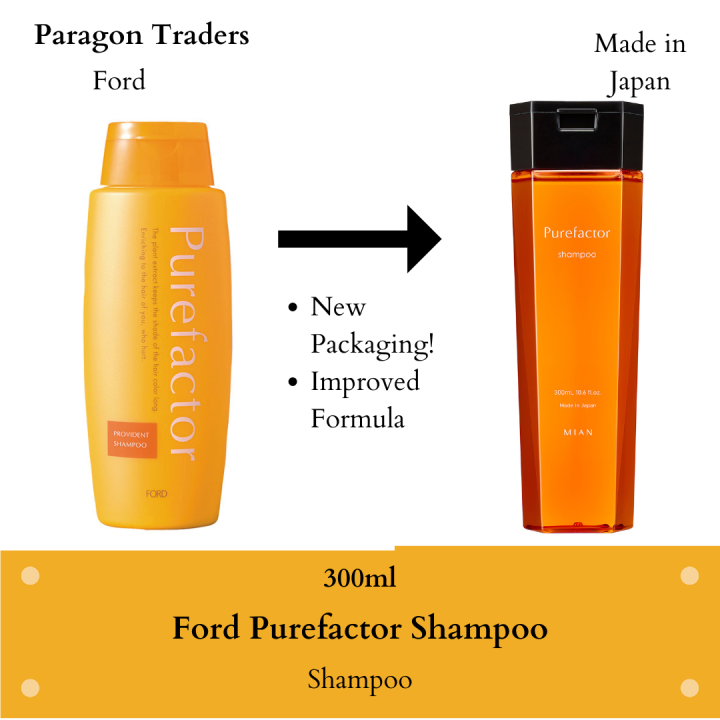 Ford / Mian PureFactor Shampoo 300ml The Purefactor Series actively utilise the heat generated ...