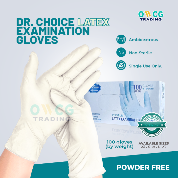 DR CHOICE by indoplas LATEX WITH FDA CERTIFIED(SMALL/MEDIUM/LARGE/EXTRA ...