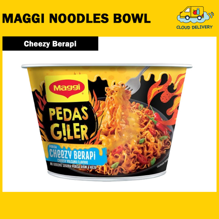Maggi Instant Noodles Bowl - Cheezy Berapi | Lazada Singapore