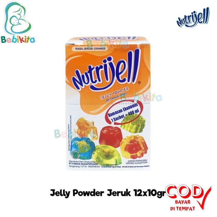 Nutrijell Jelly Instant 1 BOX Isi 12 Sachet / Jelly Aneka Rasa | Lazada ...