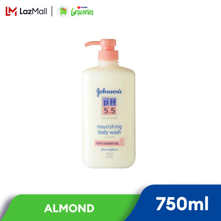 JOHNSON'S PH5.5 NOUR W/ALMOND 750ML | Lazada