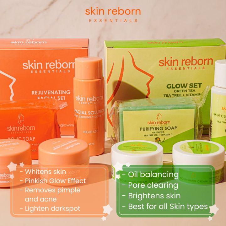 Skin Reborn Rejuvenating and Glowing Set | Lazada PH