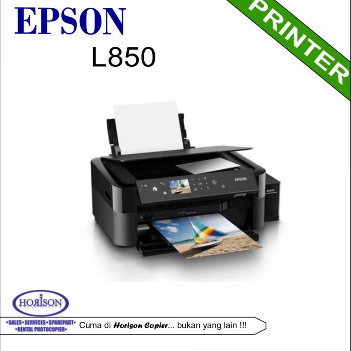Printer Multifungsi EPSON L850 (Print, Scan, Copy) Black | Lazada Indonesia