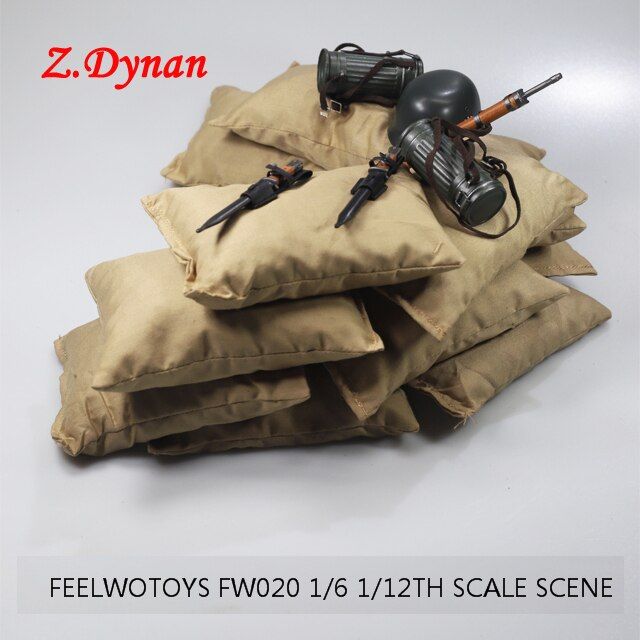 【New Arrivals】 Fw020 1/6 1/12 Scale Male Female Soldiers Combat Scenes ...