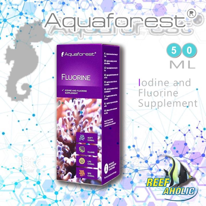Reef-Aholic Aquaforest Fluorine 50 ML ฟลูออไรน์ | Lazada.co.th