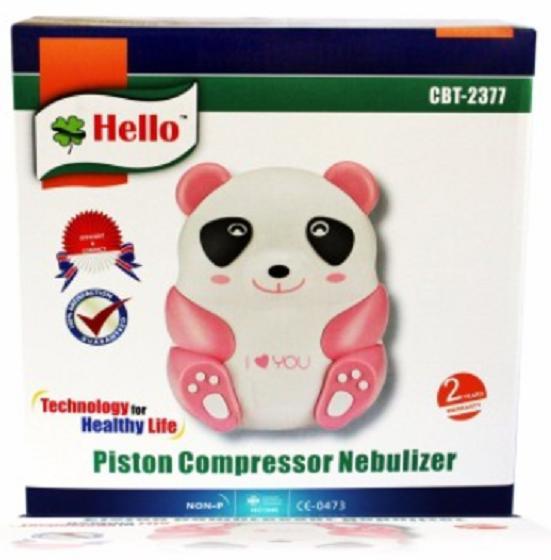 Hello Pedia Mini Nebulizer Piston Machine Panda Model CBT-2377 | Lazada PH
