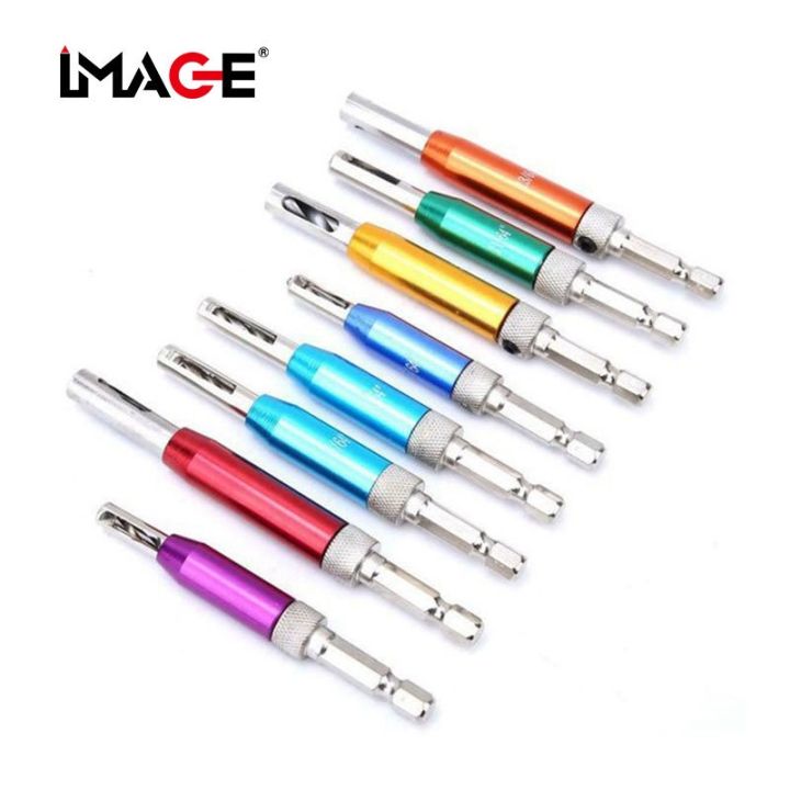 7 Pcs Hss Self Centering Lock Hinge Drill Bit Set Lazada
