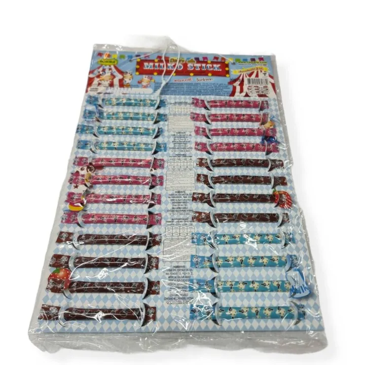 นมแท่ง ช็อคโกแลต หลอด มิลโกะ MILKO STICK นม สตอ ช็อค 48 แท่ง คละสี มิลโ ...