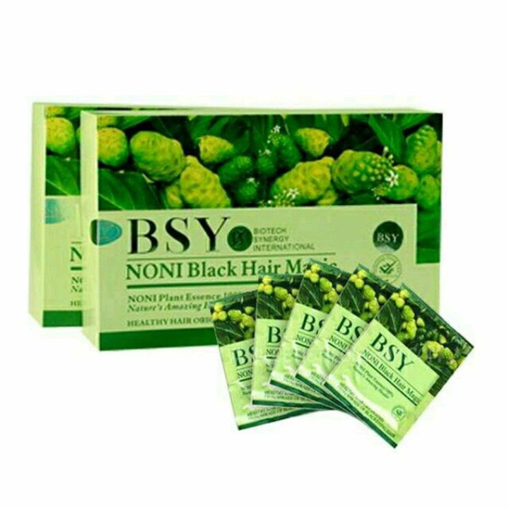 BSY Noni Black Hair Magic [ 20pcs ] | Lazada