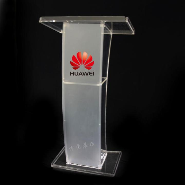 Acrylic crystal podium podium, information desk, welcome desk ...