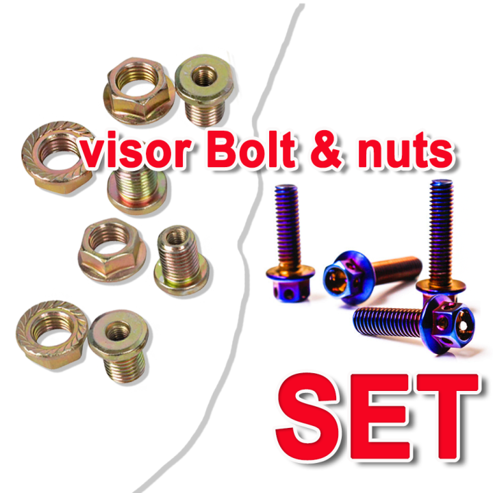 Anti Crash Windshield Visor Bolt and Nuts Set For Nmax Aerox ADV PCX ...