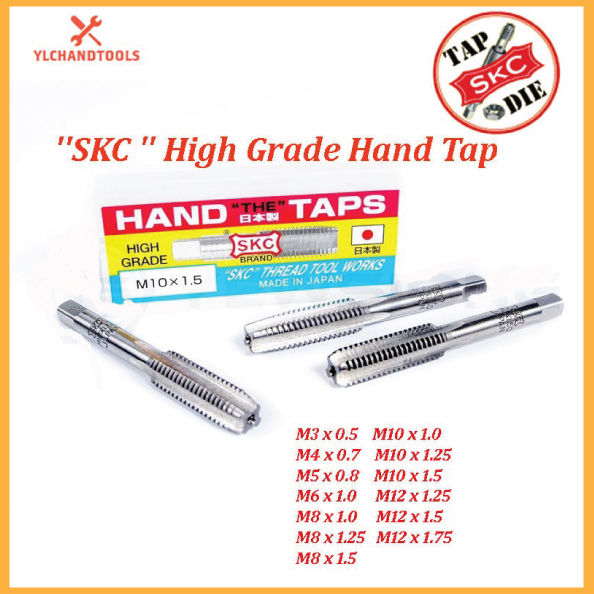 '' SKC '' METRIC HAND TAP ( 3PC/ SET ) M3-M10 | Lazada