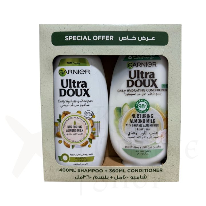 Garnier Ultra Doux Shampoo and Conditioner | Lazada PH