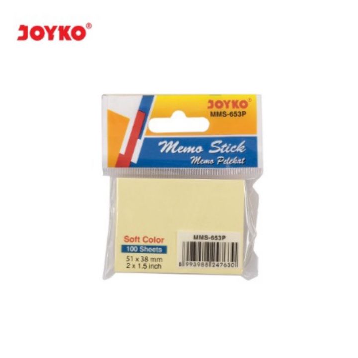 Kertas Memo Kecil Joyko MMS-653P Stick Sticky Note Notes Tempel Meja ...
