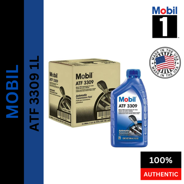 112610 Mobil ATF 3309 Automatic Transmission Fluid (1L) / SUZUKI SWIFT ...