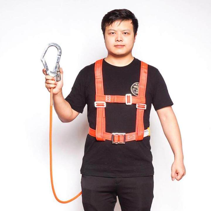Safety Harness Fall Protection Tree Climbing Sling Shock-absorbing ...