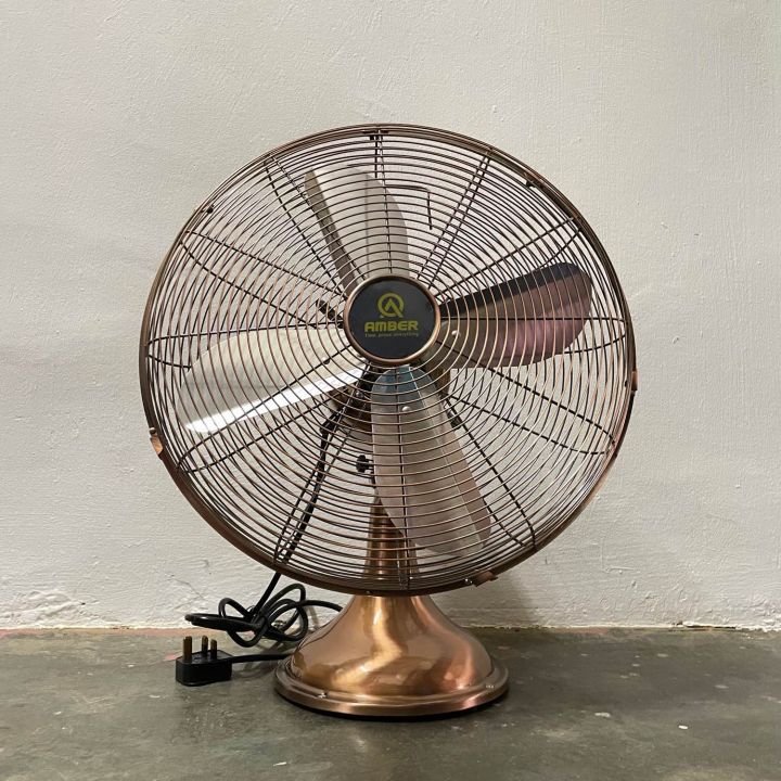 Amber 16" Deluxe Anti Table Fan | Lazada