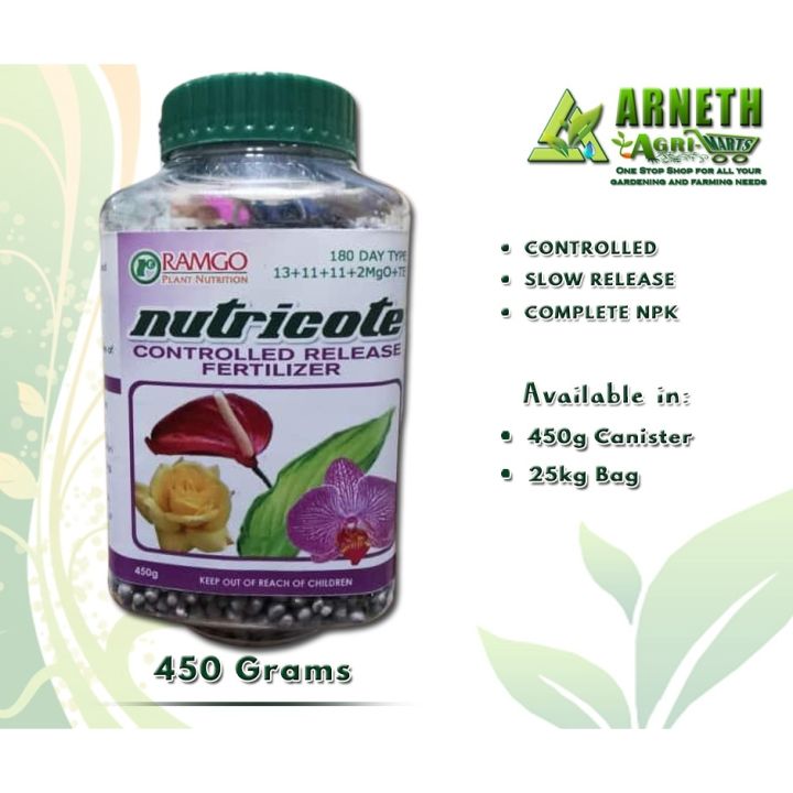 NUTRICOTE 13-11-11 CONTROLLED RELEASE (WITH TRACE ELEMENTS) 450g ...