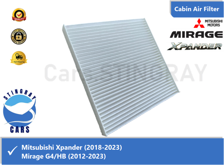 Cabin Air Filter Mitsubishi Mirage G4/HB (2012-2023), Mitsubishi ...