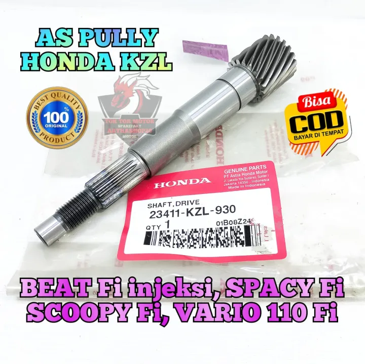 AS PULLY CVT KZL Asli Original Motor Honda BEAT FI INJEKSI , SPACY FI ...