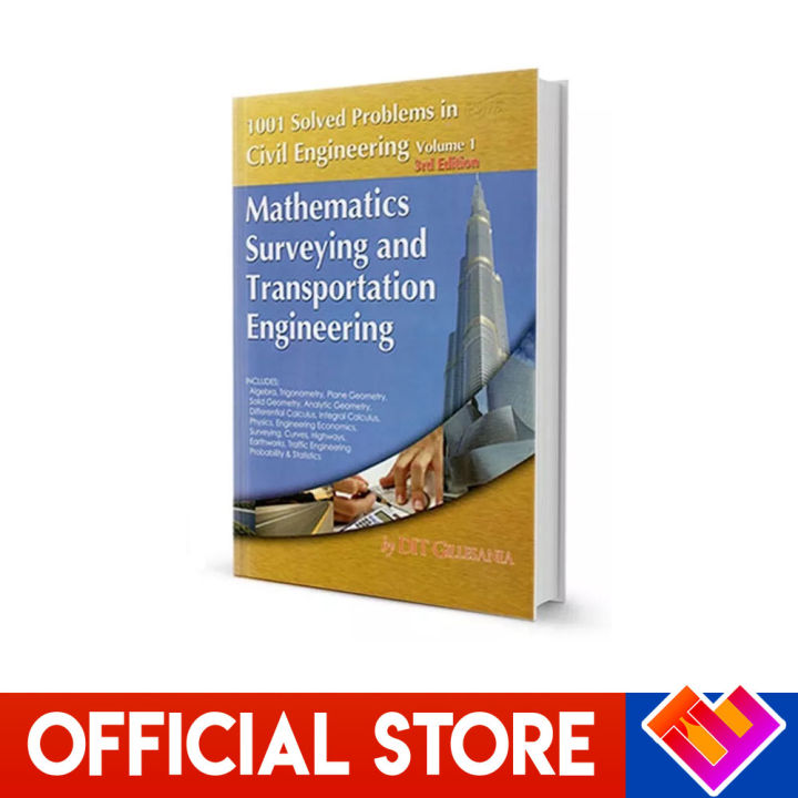[AUTHENTIC] 1001 Solved Problems in Civil Engineering (Volume 1, 3rd Edition) Gillesania ...