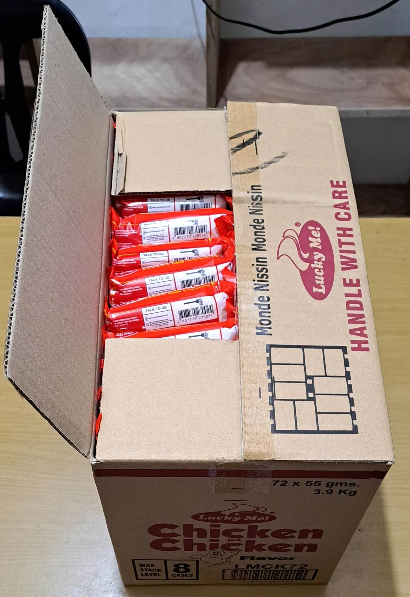 Ingredients Noodles: Wheat Flour, Vegetable Oil (Palm Oil, Green Tea ...