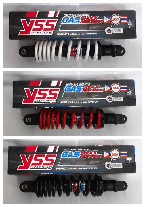 YSS DTG-PLUS 280MM REAR SHOCK ABSORBER 1PC. YAMAHA MIO / BEAT /SKYDRIVE ...
