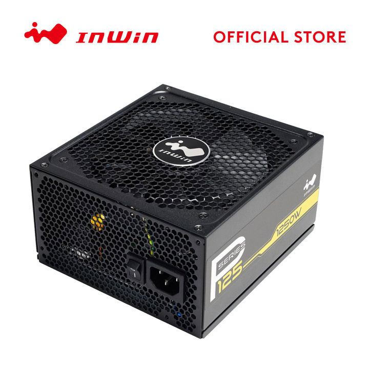 InWin P125 1250W 80 Plus Gold, 135 mm FDB Fan Fully Modular Power ...